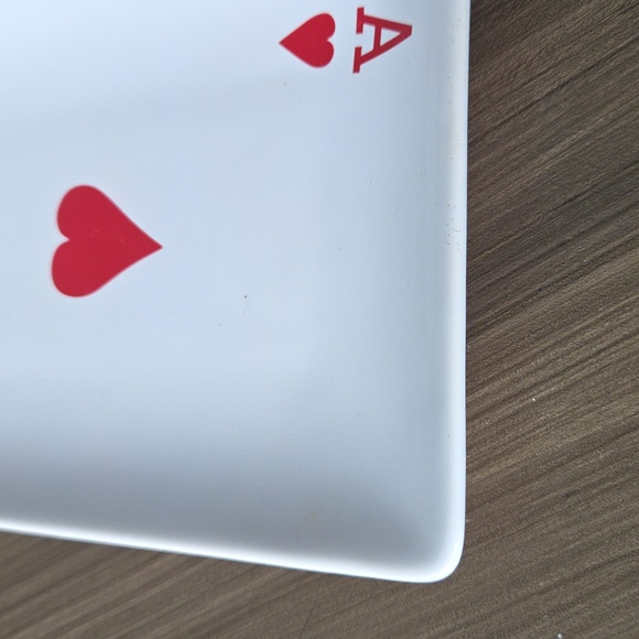 Luminarc | Dining | Luminarc Aces Playing Card Design Rectangular ...